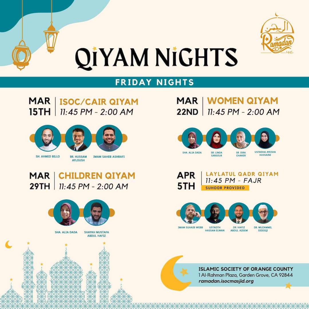 Events | Islamic Society of Orange County (ISOC)